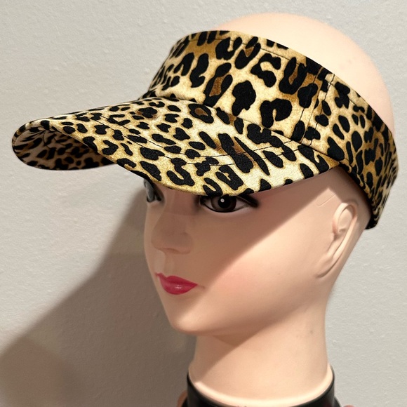 Accessories | Animal Print Leopard Visor | Poshmark